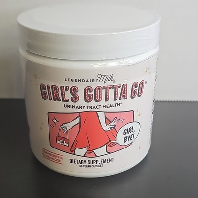 Legendairy Milk Girl’s Gotta Go UTI Support Supplement Urinary Tract ...