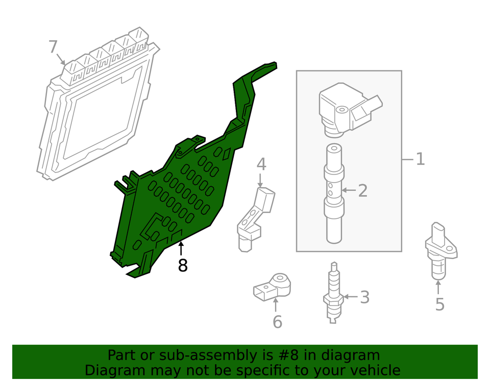 Genuine Audi Bracket 4N0-907-285-L | eBay