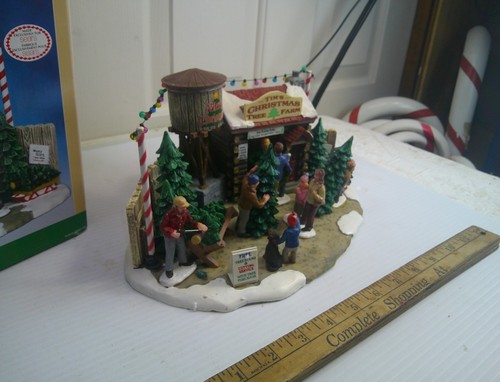 LEMAX Christmas Village Building Tree Farm | eBay