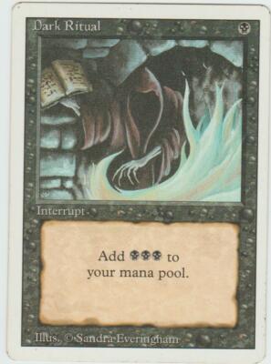 Dark Ritual Revised Edition MTG | eBay