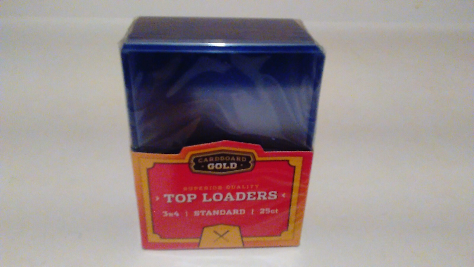 Cardboard Gold Top Loaders 3x4 Standard Toploader CBG 25, 50, 100, 200 ...