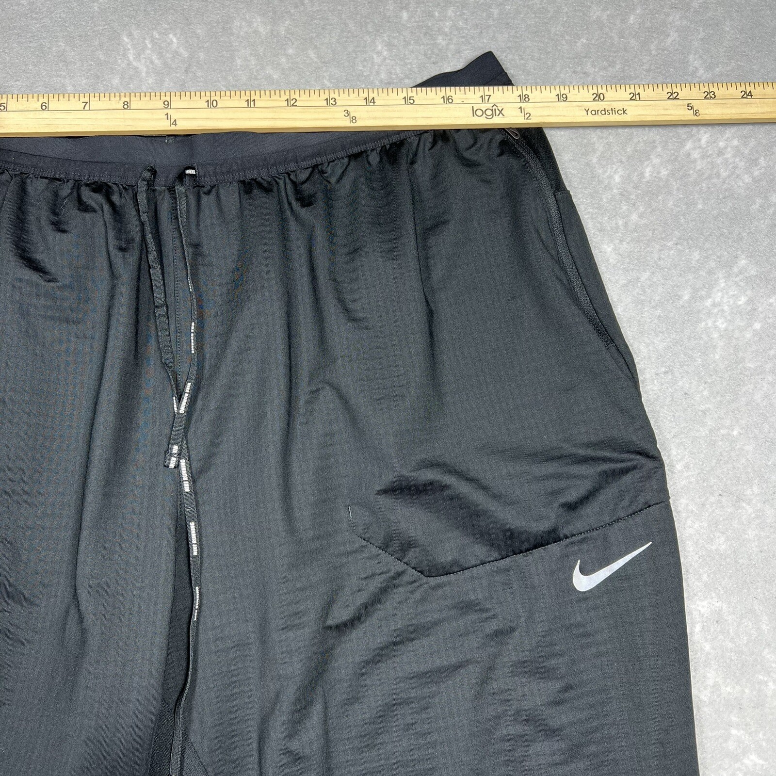 Nike Dri-Fit Phenom Elite Knit Running Pants Men’s XL Black Jogger ...