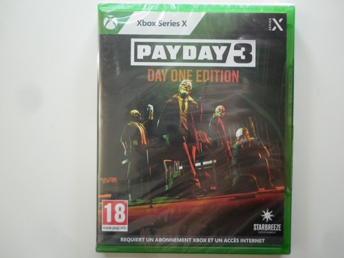 Payday 3 Day One Edition Jeu Vidéo Xbox Series X | eBay