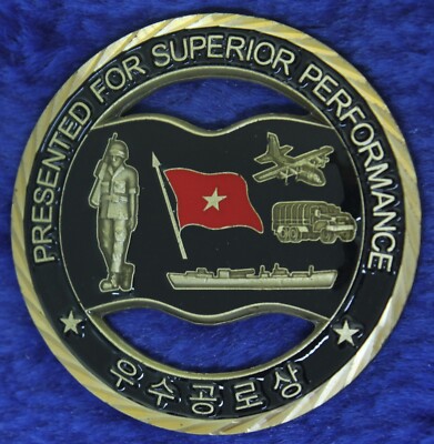 US Army 8th Army Deputy Commanding General Challenge Coin GO-8 | eBay