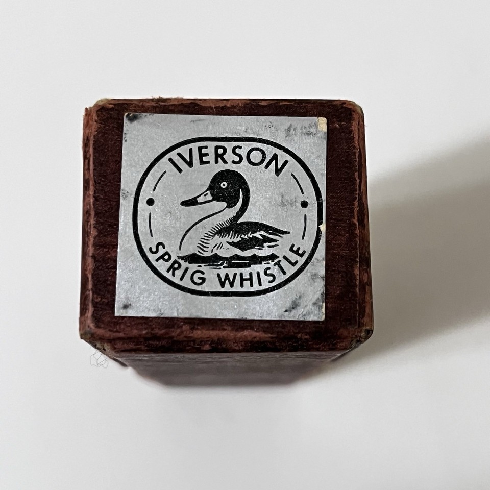 Iverson Sprig Whistle Duck Call Model SY with Box and Instructions | eBay