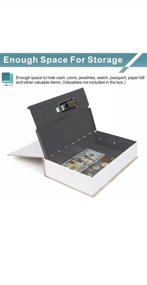 Hidden Book Safe Box | eBay UK