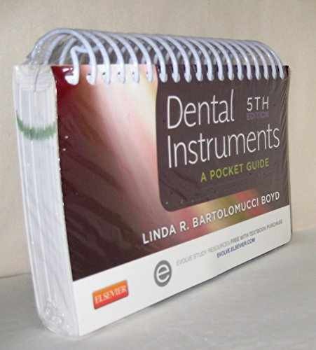 Dental Instruments: A Pocket Guide - Spiral-bound, by Boyd RDA BA Linda ...