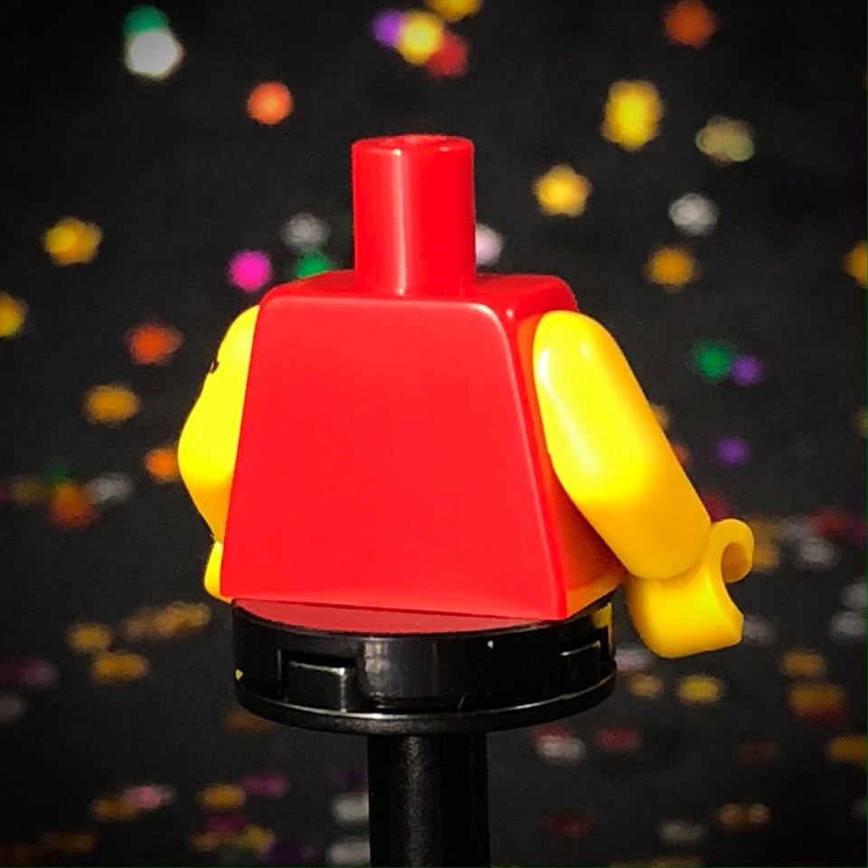 NEW LEGO Red Gong & Guitar Rocker Ninjago Minifigure Torso Decorated ...