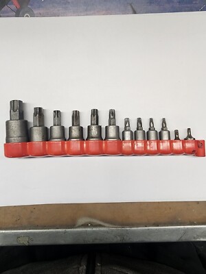 Mac Tools USA 1/4" & 3/8" Drive 12 pc Torx Sizes T15 - T60 Socket Set ...