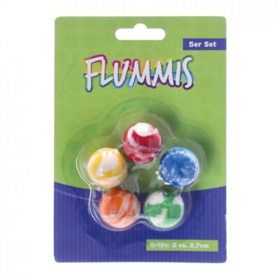 Flummis 27 mm - 5er Pack Springbälle | eBay.de