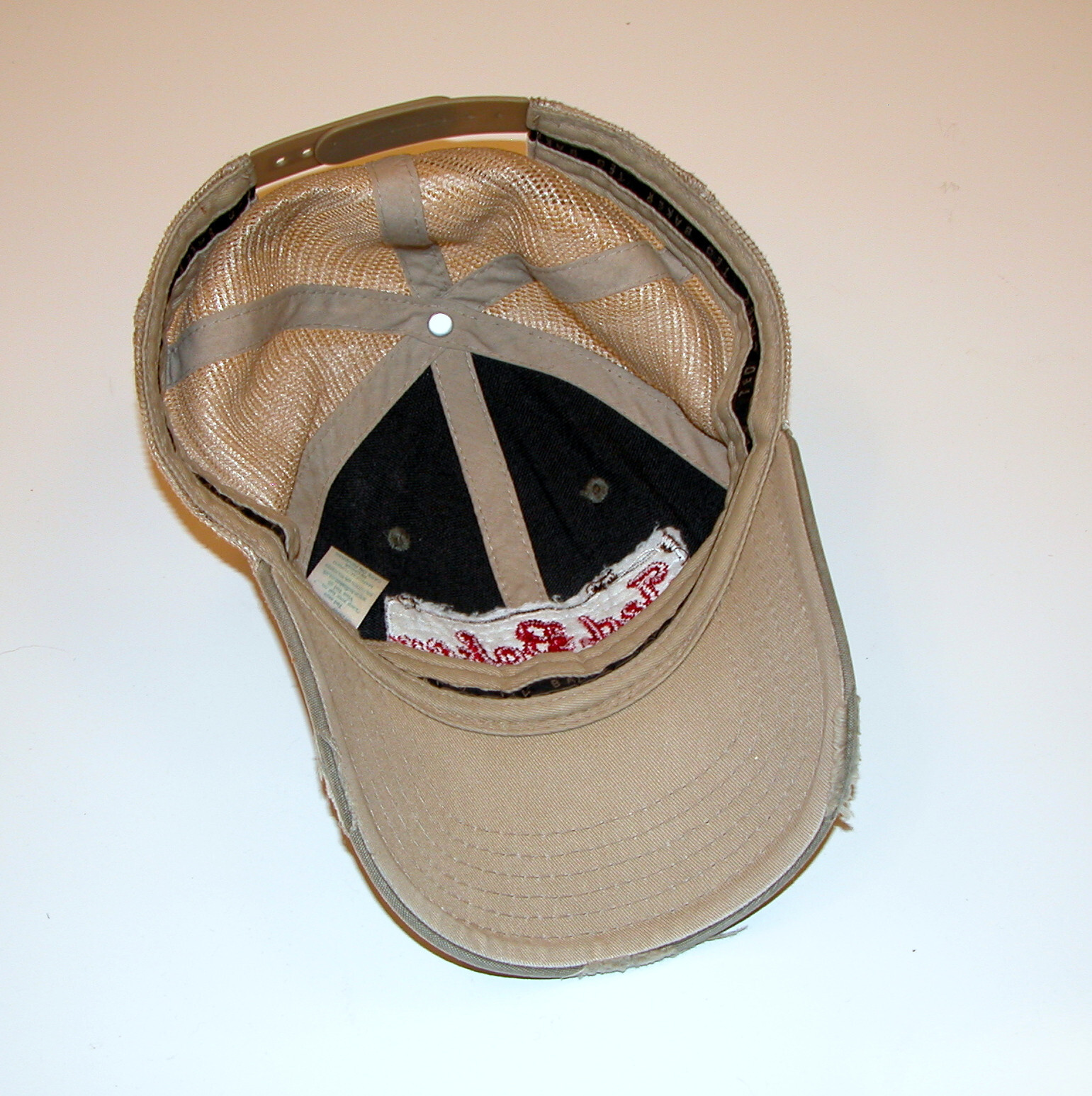 TAD BAKER Patch Broken-in Adjustable SnapBack Trucker Hat / BaseBall ...