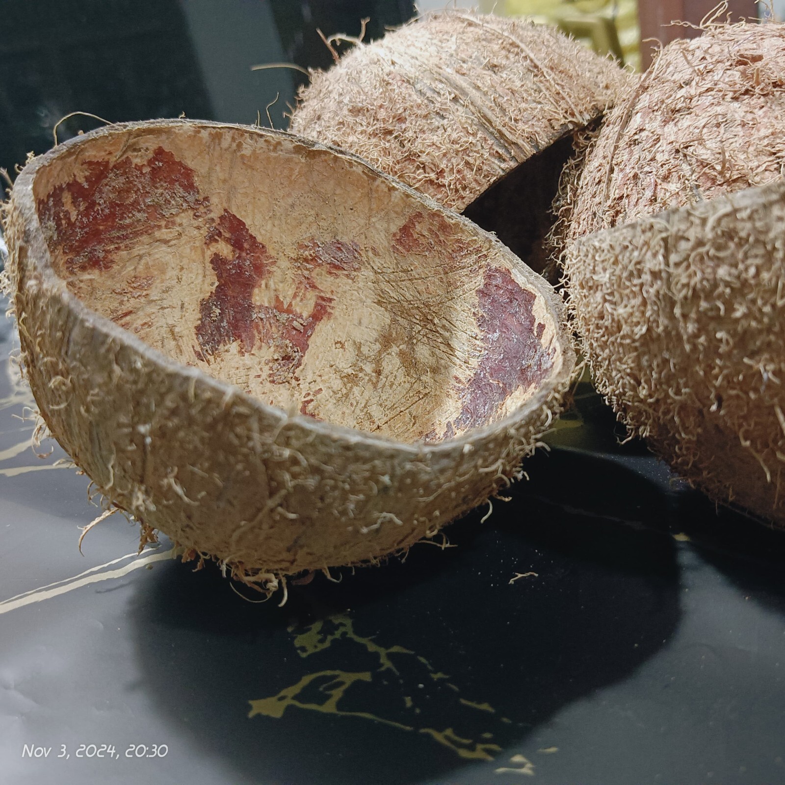 eco friendly coconut shell & multi-purpose ingredients when burned 100% ...