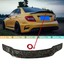 Forged CARBON FIBER DUCKBILL TRUNK SPOILER WING FOR 08-14 MERCEDES BENZ ...