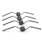 SELF OPENING DOOR HINGE SPRING REVERSE ACTING 4PCS | eBay
