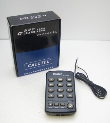 CallTel CT-1000 Dialer Key Pad for your own RJ9 modular Plug Telephone ...