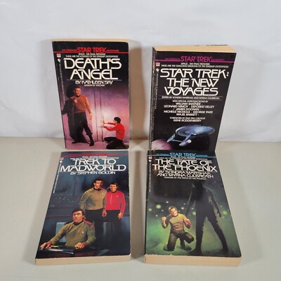 Star Trek Book Lot Trek to Madwood, Fate of Phoenix, Deaths Angel, New ...
