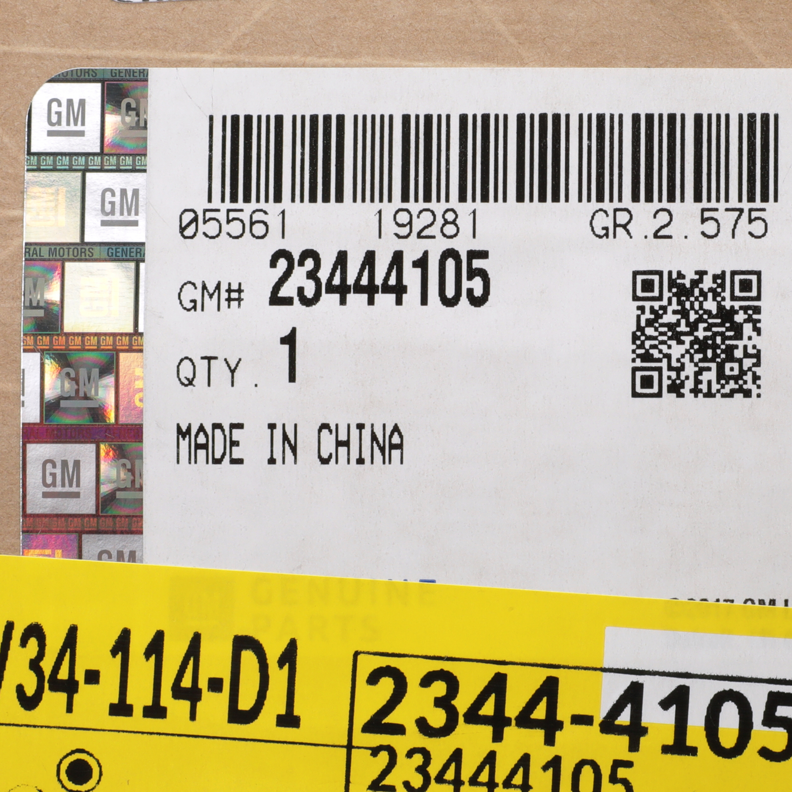 OEM NEW GM Passenger Side View Mirror Lamp Lens 16-20 Silverado Sierra ...