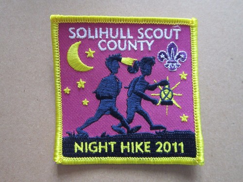 Solihull Night Hike 2011 Cloth Patch Badge Boy Scouts Scouting L5K E | eBay