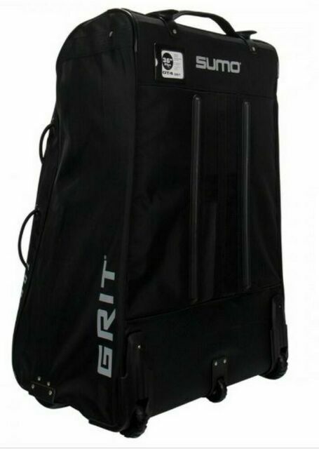 Grit GT4 Sumo Hockey Goalie Tower 40" Wheeled Equipment Bag - Black for ...