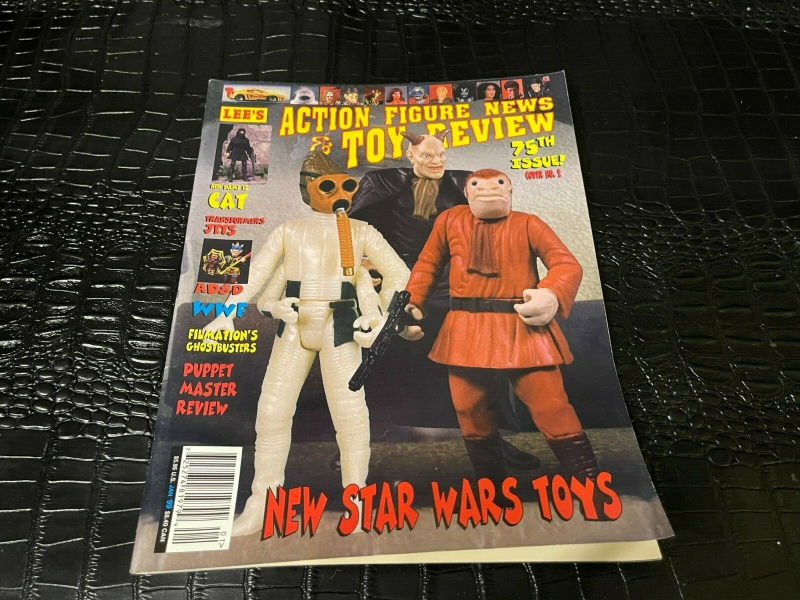 #75 ACTION FIGURE NEWS & TOY REVIEW magazine STAR WARS | eBay
