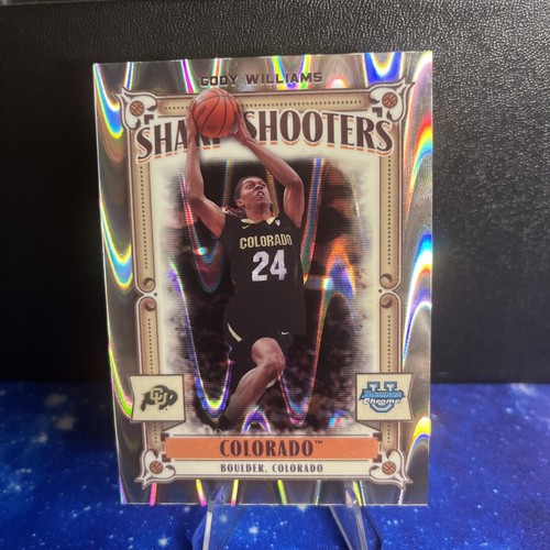 2024 Bowman Chrome U Cody Williams Sharp Shooters Utah Jazz /150 | eBay
