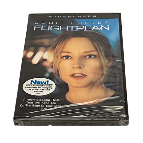 Flightplan [2005] (DVD,2006,Widescreen) Jodie Foster,Peter Sarsgaard New Sealed 786936270532| eBay