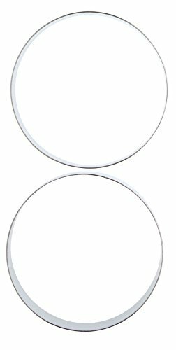 KitchenCraft Extra Deep Large Stainless Steel Cooking Rings, 9 x 6 cm ...