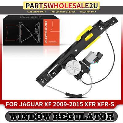Rear Left Driver Side Window Regulator w/ 6 Pins Motor for Jaguar XF ...