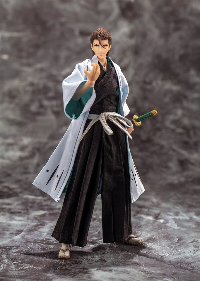 Anime Aizen Sousuke 1/12 PVC Action Figure Model Statue Collection Gift ...