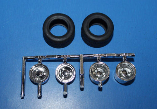 custom option WHEELS TIRES from 1987-88 MUSTANG GT 1:25 scale MPC AMT ...