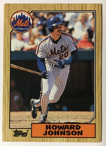 1987 Topps Baseball #267 Howard Johnson New York Mets NM Condition | eBay