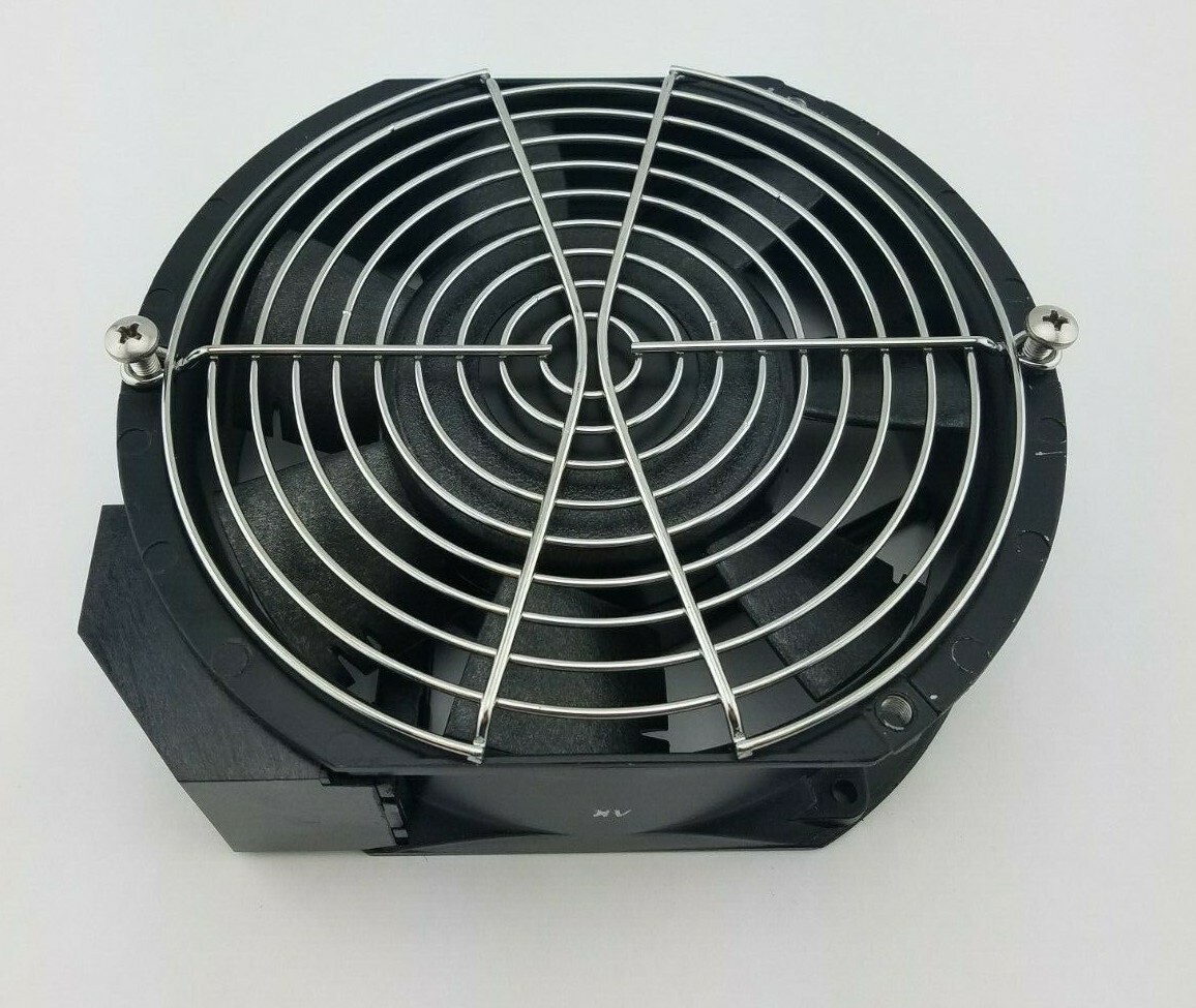 Comair Rotron JQ12B4 12VDC Fan w/ Guard – 6.7″×5.9″×2″ Axial Cooler ...