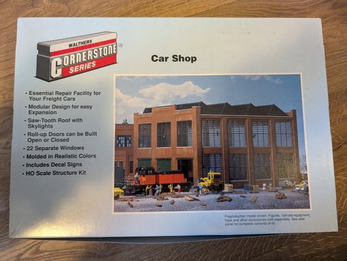 Walthers 933-3040 HO Scale Car Shop Building Kit | eBay