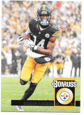 2024 Donruss Football GEORGE PICKENS 1994 Tribute Throwback Rookies ...