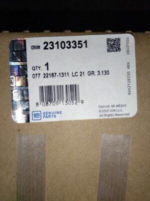 NEW Genuine GM 23103351 Evap Emission Canister Filter Kit (With Seal ...