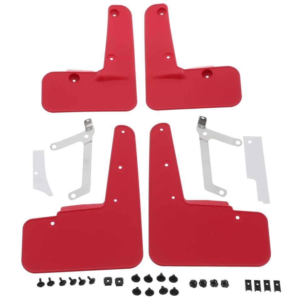 OEM NEW 2023-2024 Subaru WRX Cherry Red STI Splash Guard Mud Flaps ...