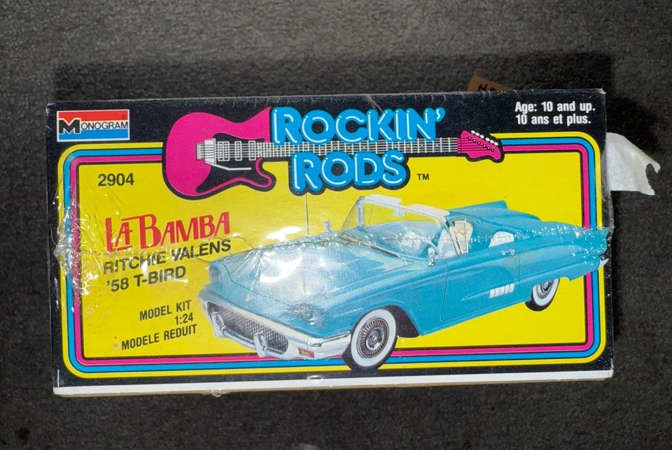 Sealed 1989 Monogram Rockin' Rods LaBamba Ritchie Valens '58 T-Bird ...