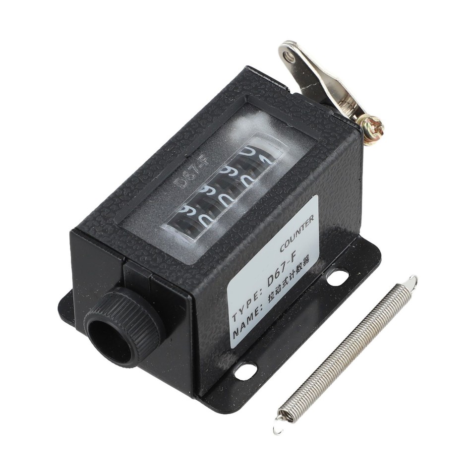 Industrial Pull Type Tally Counter with 5 Digit Mechanical Resetting ...