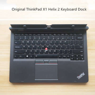 Original Lenovo ThinkPad X1 Helix 2 Keyboard Dock Plug & Play Built-In ...