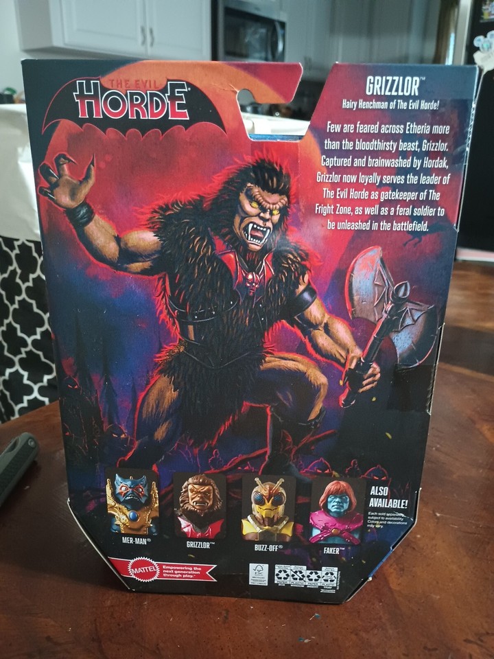 2023 MOTU Masters of the Universe Masterverse Wave 9 GRIZZLOR | eBay