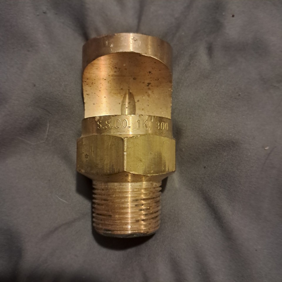 Brass TeeJet Sprayer Nozzle 1k-300 1" Npt 130° Spray Pattern | eBay