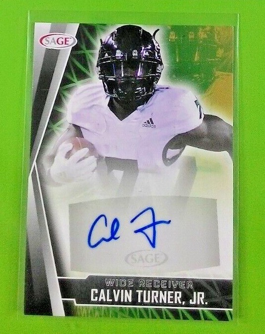 2021 PRO SET 2022 SAGE VARIATION LISTING COLLEGE NCAA FOOTBALL AUTO ...
