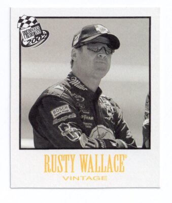 2002 Press Pass Vintage #VN25 Rusty Wallace | eBay