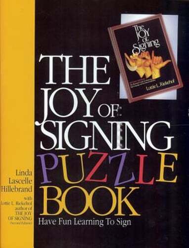 Joy of Signing Puzzle Book 1 by Linda Hillebrand: Used 9780882436760| eBay