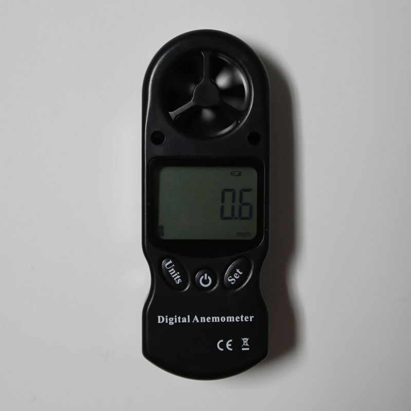 Digital Anemometer LCD Display Hygrometer Temperature Humidity Wind | eBay