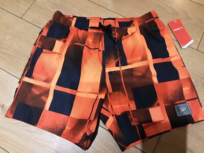 Bnwt Speedo Orange Swimming Shorts Mesh Pant Lining Uk Medium Vgc | eBay