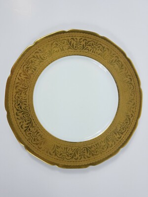 John Wanamaker New York Bone China Cabinet Plate Gold Edge Vintage T ...