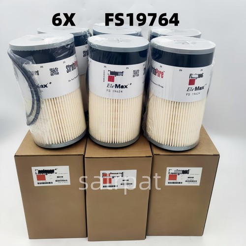 6X Fleetguard FS19624 Fuel Filter / Water Separator For Cummins Free ...
