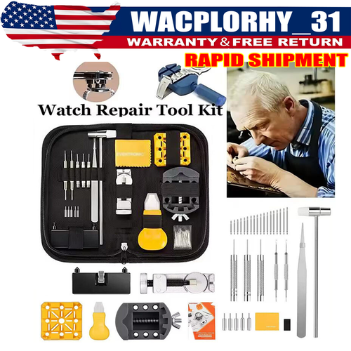 Multifunctional Watch Repair Kit Watchmaker Back Case Remover Opener ...