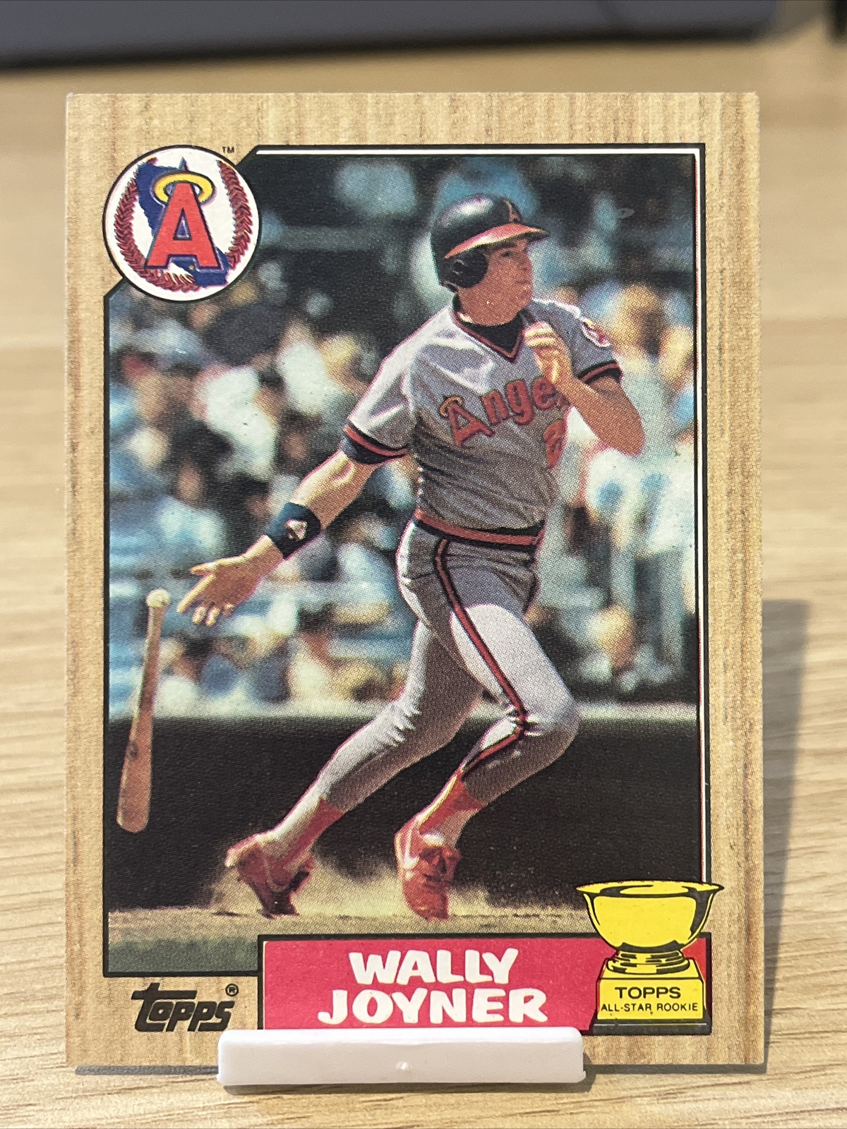 1987 Topps Wally Joyner Rookie California Angels #80 (B7) | eBay